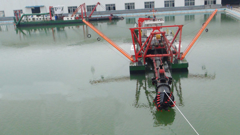 Diesel Marine Engine 900 cbm/h Cutter Suction Dredgers for Reclamation ...