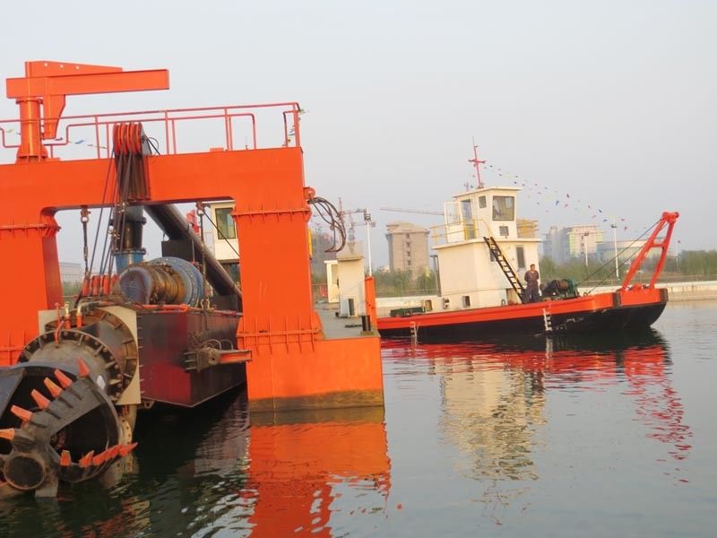 Non Self Propelled 18 Inch Hydraulic Cutter Suction Sand Mining Dredger ...